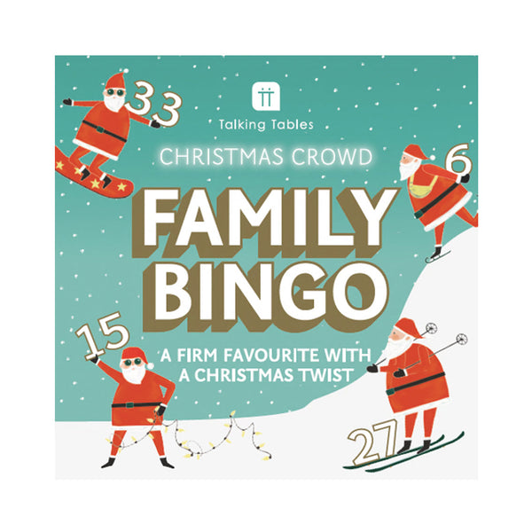 Christmas Family Bingo Game - Display | Christmas Games | – Talking ...