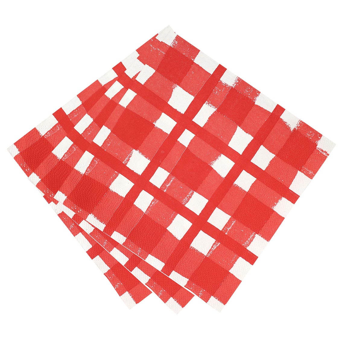 Red & White Check Napkins - 20 Pack | Summer Decor | – Talking Tables ...