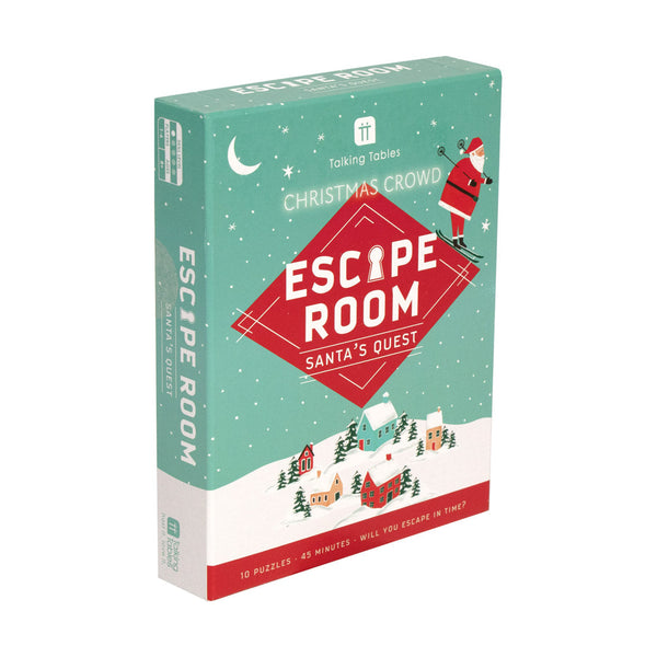 Santa Christmas Escape Room Game | Christmas Games | – Talking Tables ...