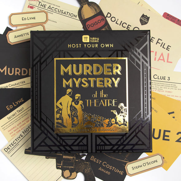 1970s Disco Murder Mystery game for Dinner Party – Talking Tables US Trade