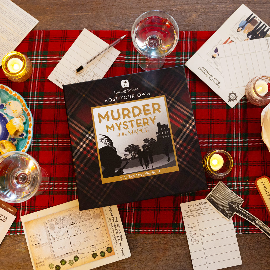 Host Your Own Murder Mystery at the Manor – Talking Tables US Trade