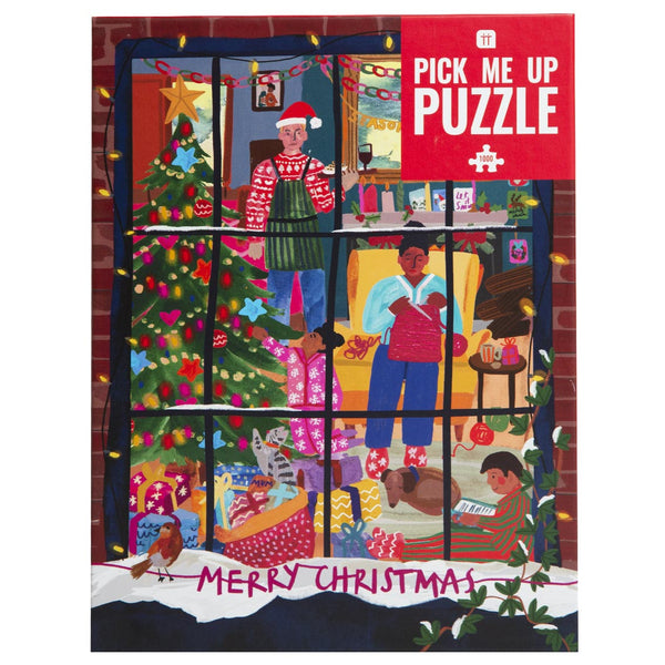 Christmas Window Scene Puzzle 1000 Pcs – Talking Tables US Trade